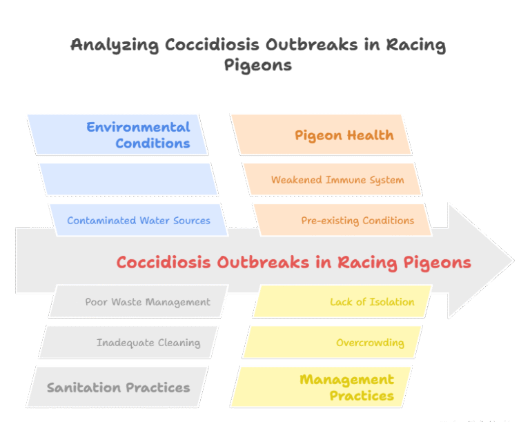 Understanding Coccidiosis in Racing Pigeons: Causes, Symptoms, and ...